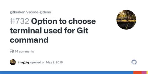 Option To Choose Terminal Used For Git Command · Issue 732 · Gitkraken