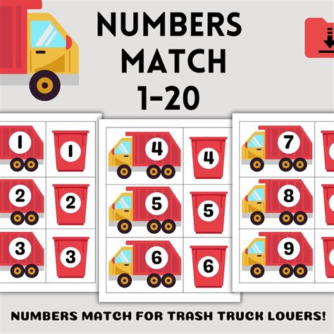 Garbage Worksheet Etsy Uk