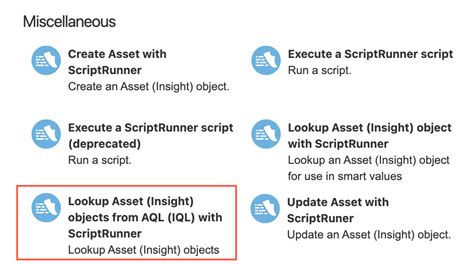 Lookup Asset Insight Objects From AQL IQL