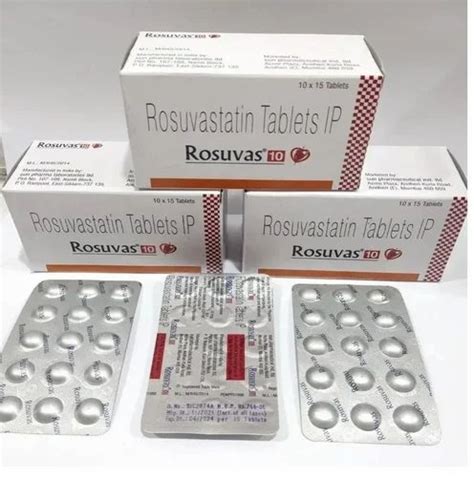Rosuvas 10 Mg Tablet At ₹ 190 Box Rosubest In Achalpur Id 2855724869773