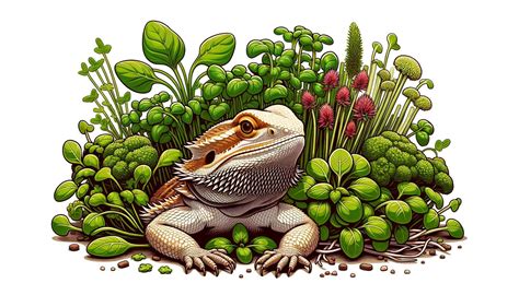 Can Bearded Dragons Eat Microgreens Microgreens Guru