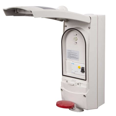 Scame Advance 2 16a 3p E 415v Ip44 Interlocked Switched Socket With Din Rail Ip44 567 1686 R Cef