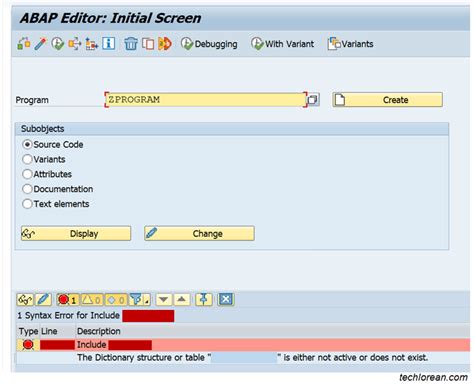 Solve Generation Of Program And Screen Error During Sap Transport Techlorean