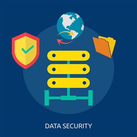 Data Security Conceptual Illustration Design 484668 Vector Art At Vecteezy
