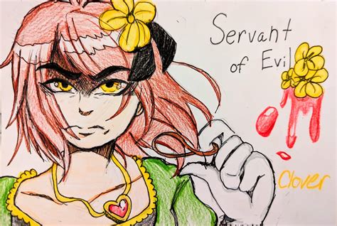 Story Of Evil Reference With Chara And Clover Rundertaleyellow