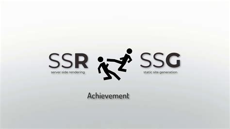 Server Side Rendering Ssr Versus Static Site Generation Ssg Youtube