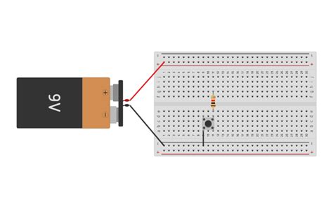 circuit design vant 150 led circuit push button incomplete