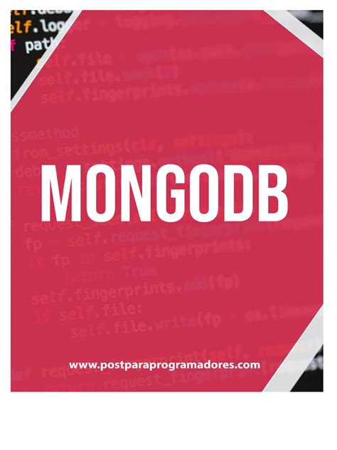 mongodb pdf data type mongo db
