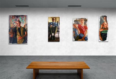 Colorful Painting Nude Male Art Erotic Painting By Raphael Perez Artmajeur