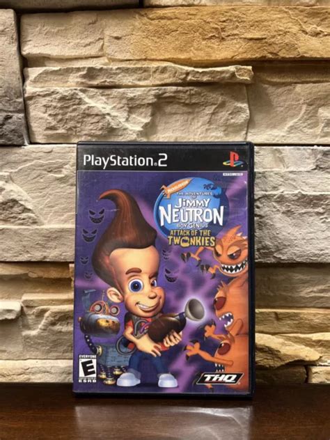 Adventures Of Jimmy Neutron Boy Genius Attack Of The Twonkies Ps2 £4