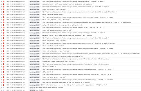 Span Doesnt Work As Expected With Gcs · Issue 4273 · Tensorflowtfx · Github