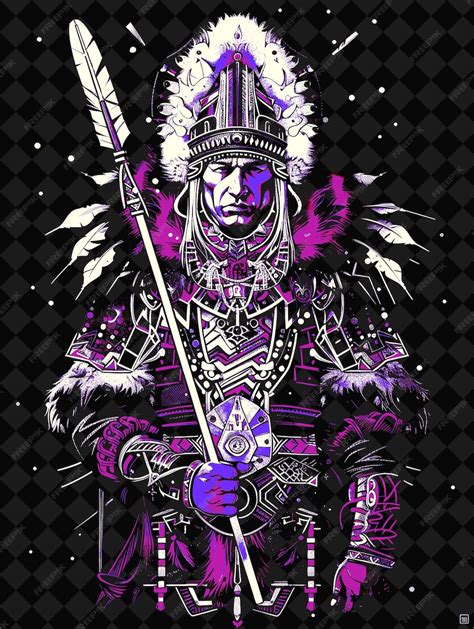 Kyrgyz Warrior Portrait With Traditional Armor And Kalpak Ho Png