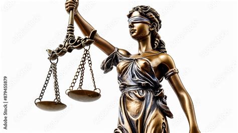 Lady Justice Statue With Scales Of Justice Stock Illustration Adobe Stock