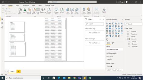 solved table should show hierarchical data according to s