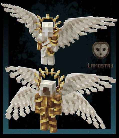 Angel Minecraft Model Поделки Minecraft Minecraft создания Чертежи