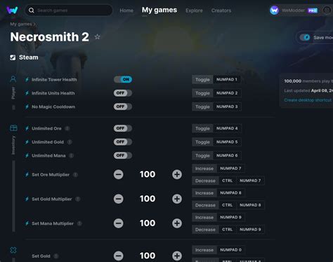 Necrosmith Trainer Latest Version