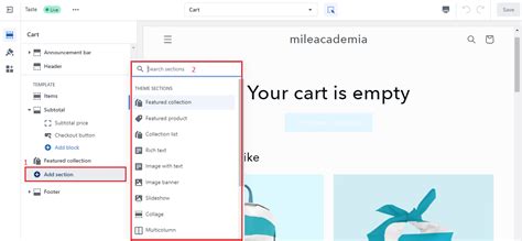 How To Build And Customize Shopify Shopping Cart Page Ecomposer