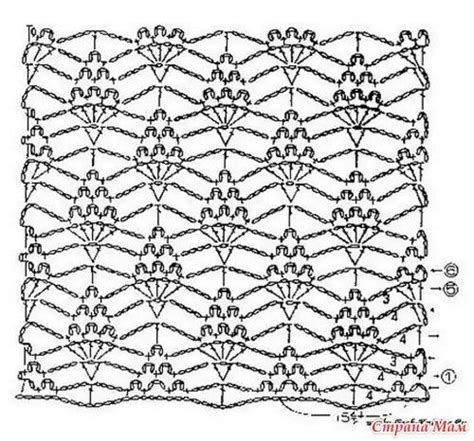 Пин на доске Diagramas 2 Схемы вязания крючком Вязаные крючком круги Узоры для вязания