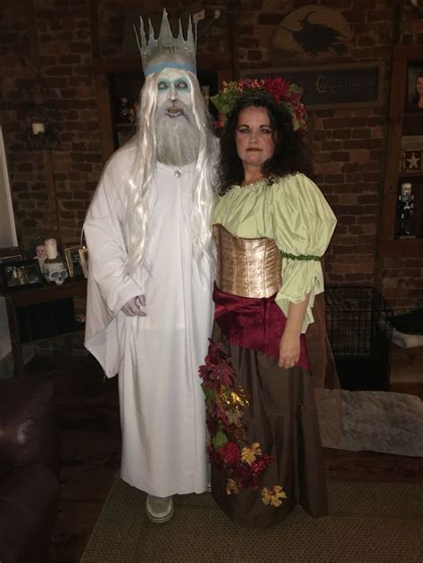 Winter Warlock And Mother Nature Winter Warlock Mother Nature Halloween