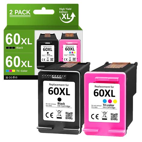 60xl Ink Cartridge Combo For Hp Photosmart C4680 D110 Deskjet F4280
