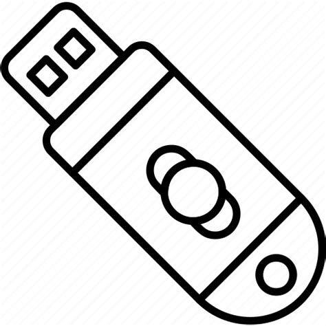 Usb Drive Flash Disk Icon Cyber Security Icon Download On Iconfinder
