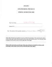 Exam Solution Pdf Course Hero