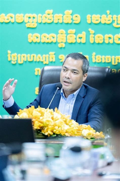 ឯកឧត្តម ជា សុមេធី ក្រសួងកសិកម្ម រុក្ខាប្រមាញ់ និងនេសាទ Facebook