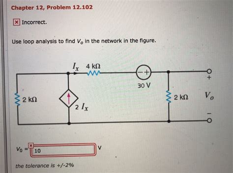 solved chapter 12 problem 12 102 incorrect use loop