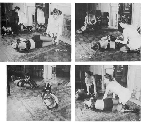 A Collection Of Vintage Bondage Photos R Bondage