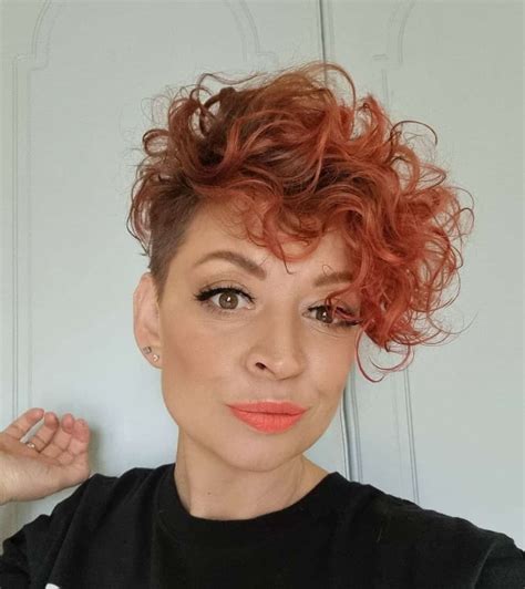 Undercut Pixie Curly
