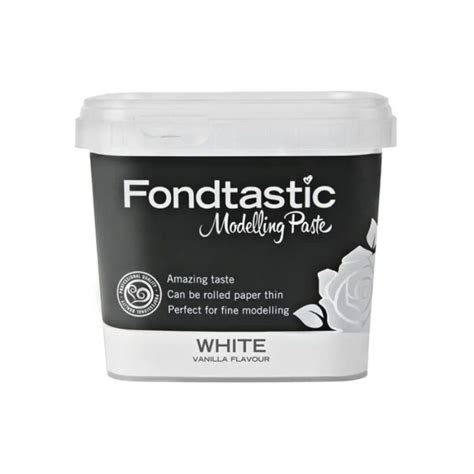 Fondtastic Modelling Gum Paste 1kg White Epicure Homewares