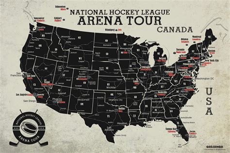 Hockey Arena Layout