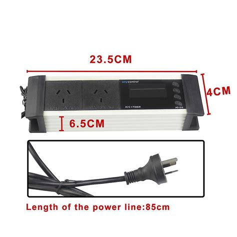 Lcd Reptile Aquarium Digital Day Night Timer Temperature Thermostat Controller Fruugo Uk