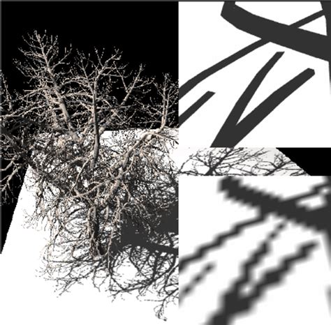 this adaptive shadow map uses a gpu based adaptive data structure built