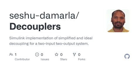 Github Seshu Damarladecouplers Simulink Implementation Of Simplified And Ideal Decoupling