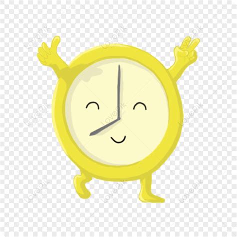만화 알람 시계 Png 일러스트 무료 다운로드 Lovepik