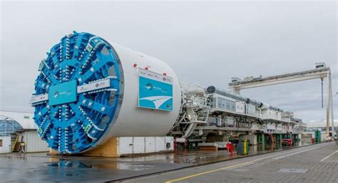 Launch Of Tunnel Boring Machine In 2bn Uk Tunnel Project