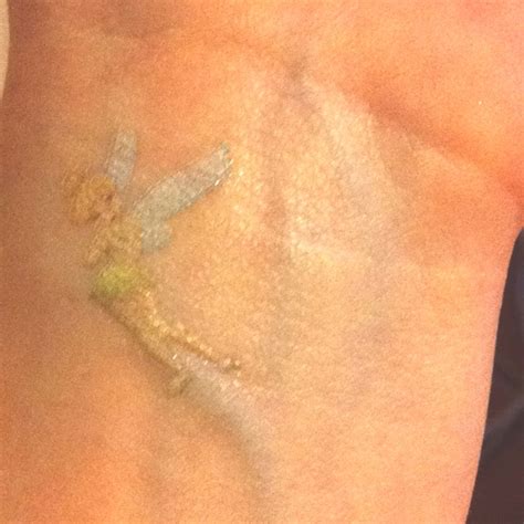 Tinker Bell Maple Leaf Tattoo Girly Things Never Grow Up