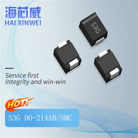 SMC High Quality General Purpose Diode S3g Diode - Transistor and Diode