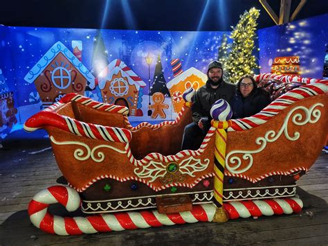 Santas Village Drive Thru Christmas Lights Review Affordable Chicago