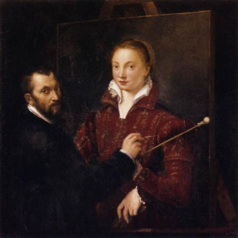 Bernardino Campi Painting Sofonisba Anguissola 1559 Sofonisba