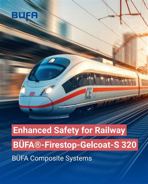 Büfa Firestop Railwaysafety En45545 Innovation Composites Fireprotection Sustainability