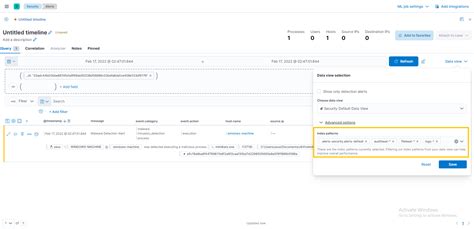 Security Solution Inspect Index Pattern Not Aligned With Data View Index Pattern · Issue