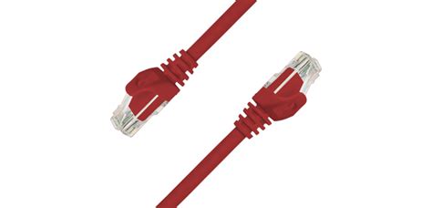 10 Metre Cat6 UTP Indoor Ethernet Cable Red Ethernet Cables