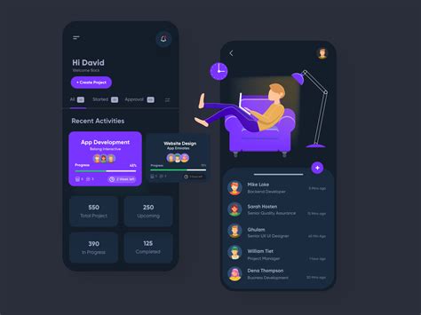 Task Management Mobile App By Ghulam Rasool For Upnow Studio On Dribbble