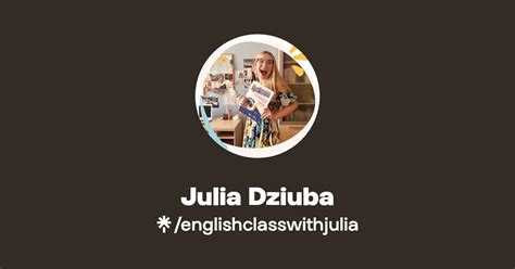 Julia Dziuba Linktree