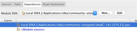 Cant Set Intellij Platform Plugin Sdk To Community Edition Ides