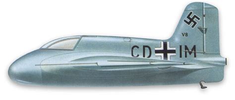 Bat Out Of Hell The Me 163 Komet By Don Hollway