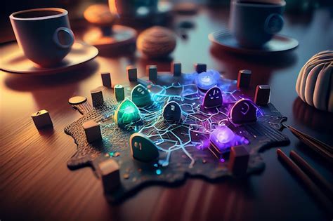 Premium Photo Social Network And People Networking Conceptgenerative Ai