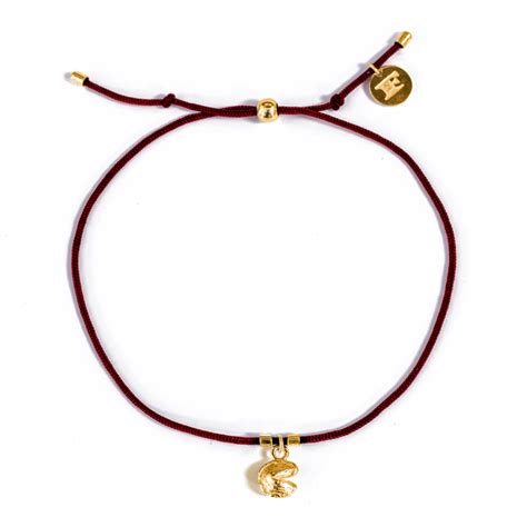 Fortune Cookie String Bracelet • Fortune And Frame